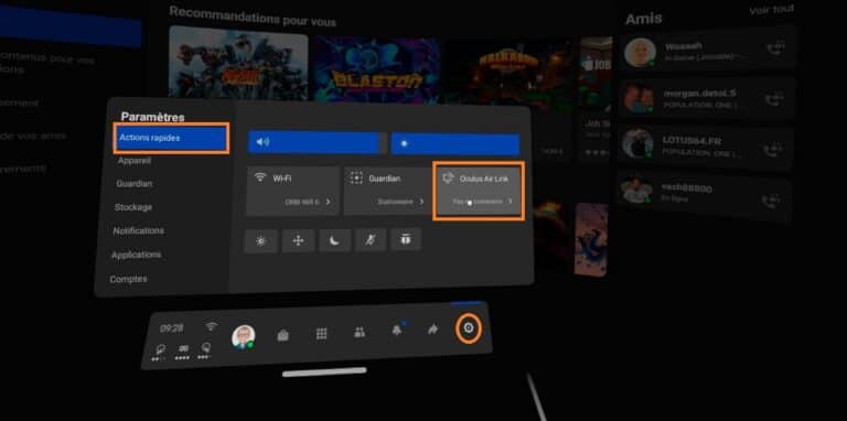 Oculus Air Link : Quest 2 connecté sans fil à votre PC [Tuto]