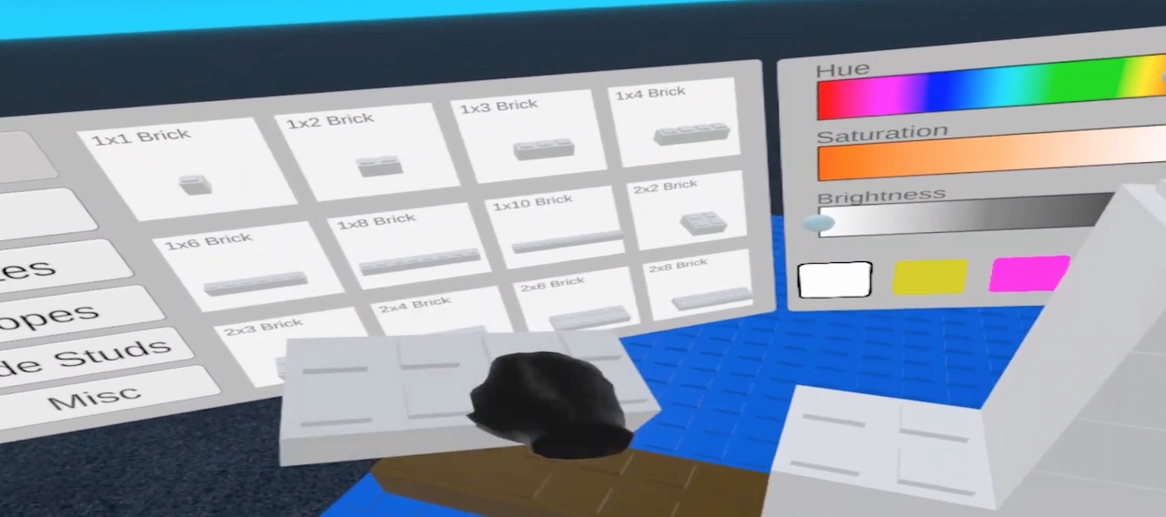 Bricks VR jouez au LEGO en réalité virtuelle sur Oculus Quest et PCVR