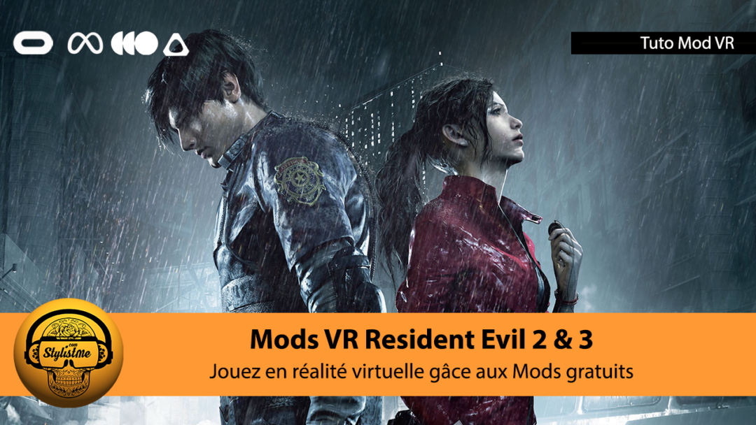 Mods VR pour Resident Evil 2 et 3 disponibles gratuitement sur GitHub