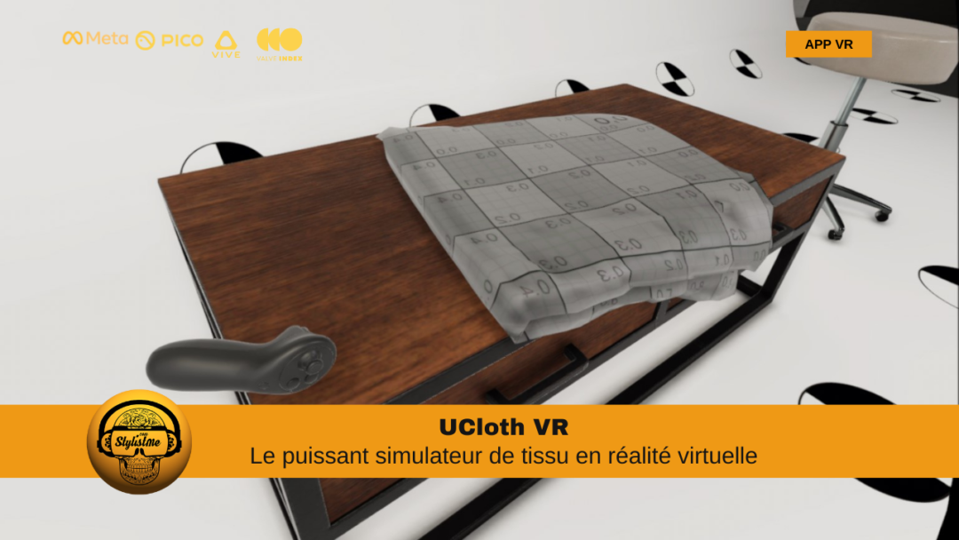 UCloth VR un simulateur de tissu en réalité virtuelle