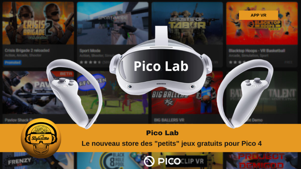 Pico Lab des jeux et applications gratuites pour Pico 4