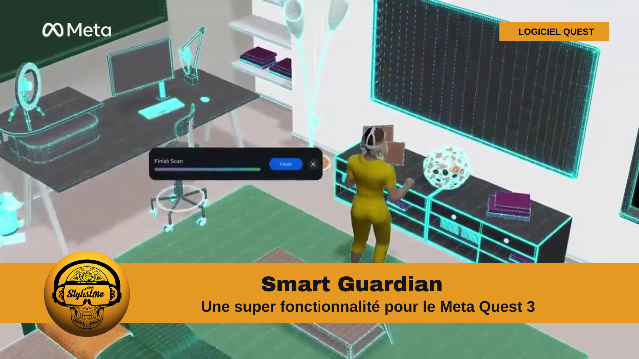 Smart Guardian pour le Quest 3 la détection automatique du réel