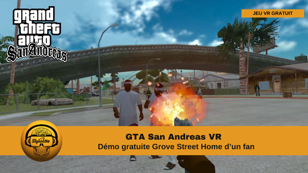 GTA VR pour meta Quest la démo Grove Street Home est là