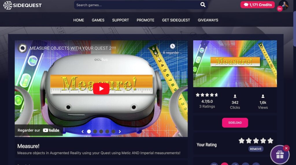 Quest 2 Passthrough sans Guardian dans le noir (tuto)