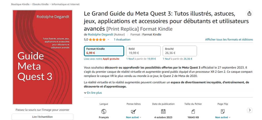 Test Meta Quest 3 test complet en utilisation réelle