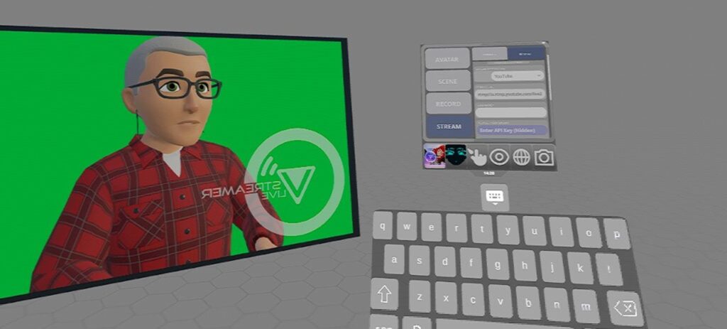 VStreamer Live vos directs sur YouTube avec votre Meta Quest