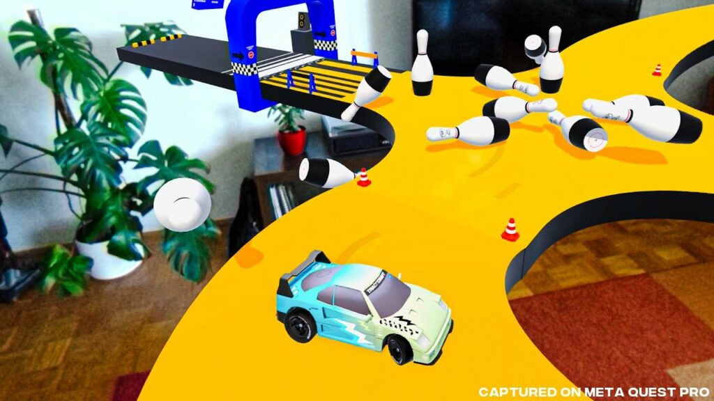 Track Craft : jeu de course en Réalité Virtuelle ou Mixte