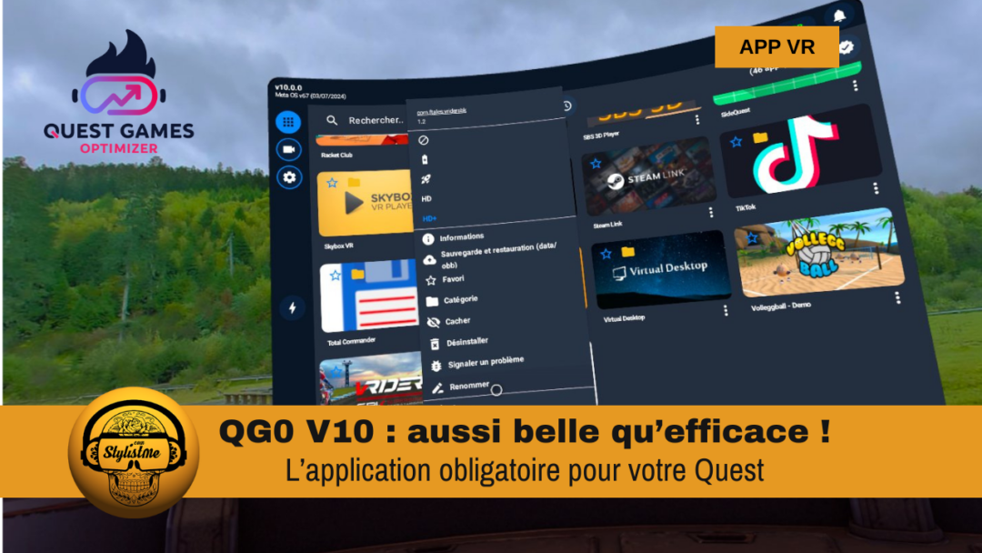 QGO V10 l'application indispensable pour Quest fait peau neuve