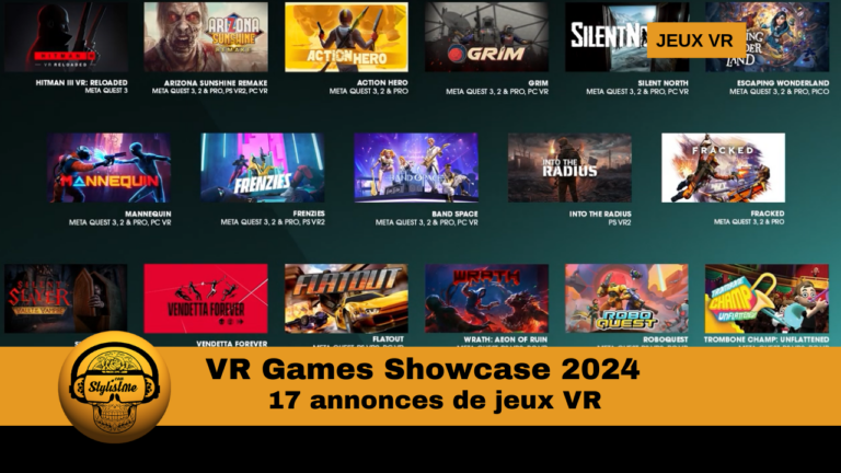 VR Games Showcase 2024 nouveaux jeux VR des studios majeurs