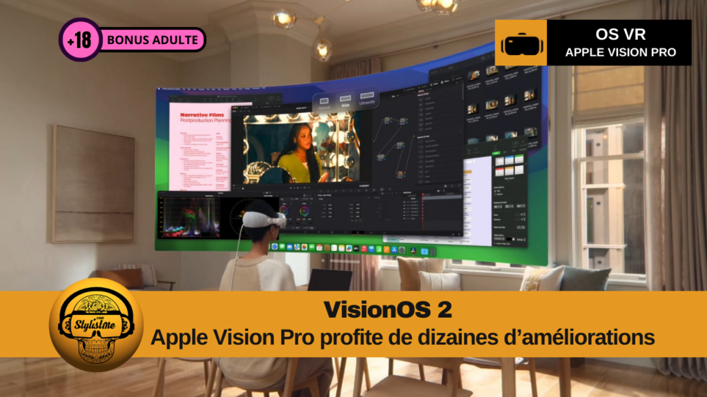 VisionOS 2 les nouveautés pour l'Apple Vision Pro et bonus