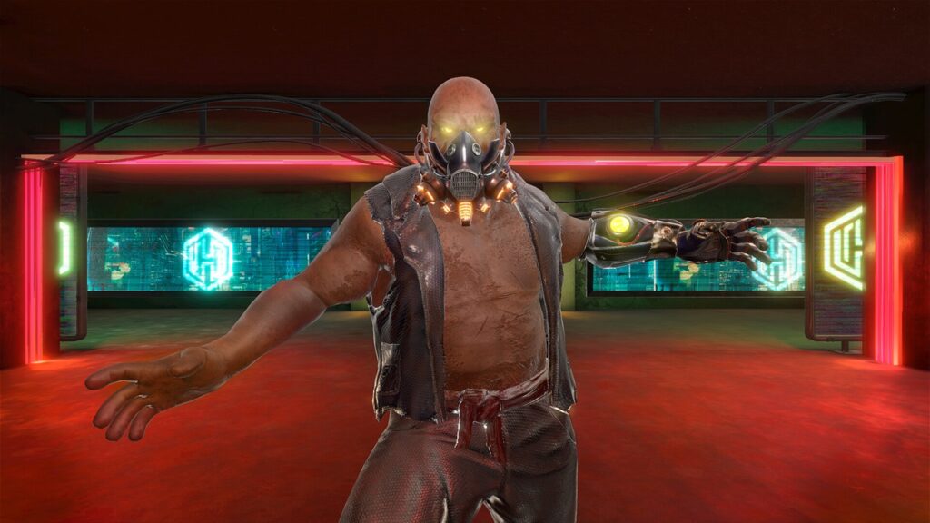 Death Horizon Cyberfusion Un shooter VR cyberpunk intense