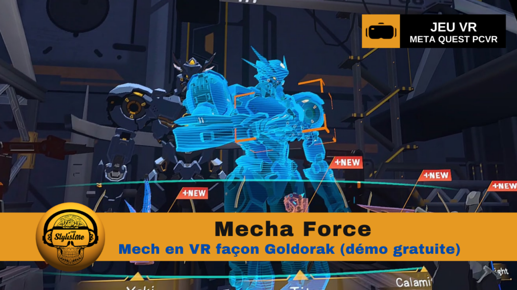 Mecha Force : nouveau jeu Mech en VR (démo gratuite)