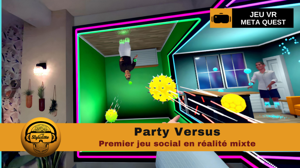 Party Versus nouveau jeu VR social en réalité mixte Meta Quest