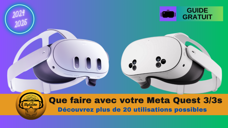 Que faire avec un Meta Quest 3/3s ? plus de 20 utilisations