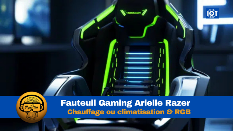 Arielle Razer : Le fauteuil gaming ultime qui chauffe et rafraîchit