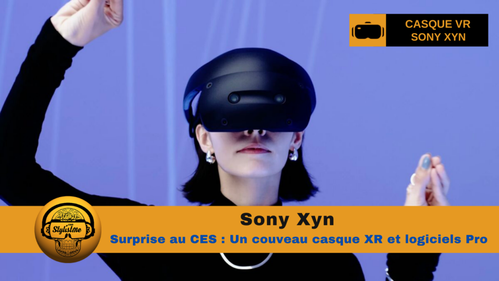 Sony SRH-S1 Xyn : nouveau casque XR très haut de gamme