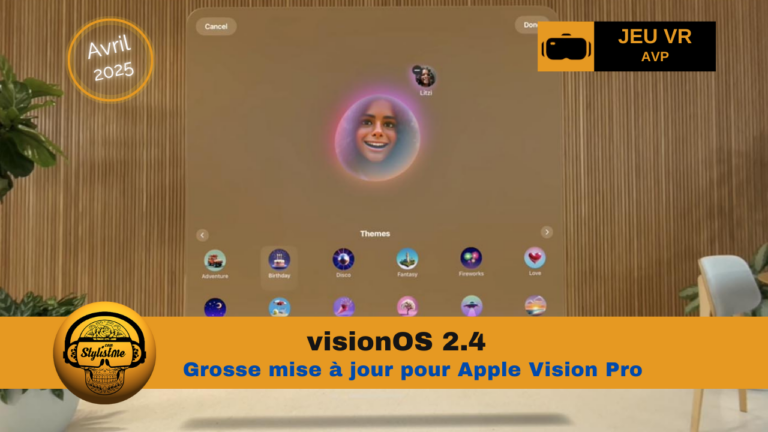 visionOS 2.4 : Nouvelles fonctionnalités pour l'Apple Vision Pro