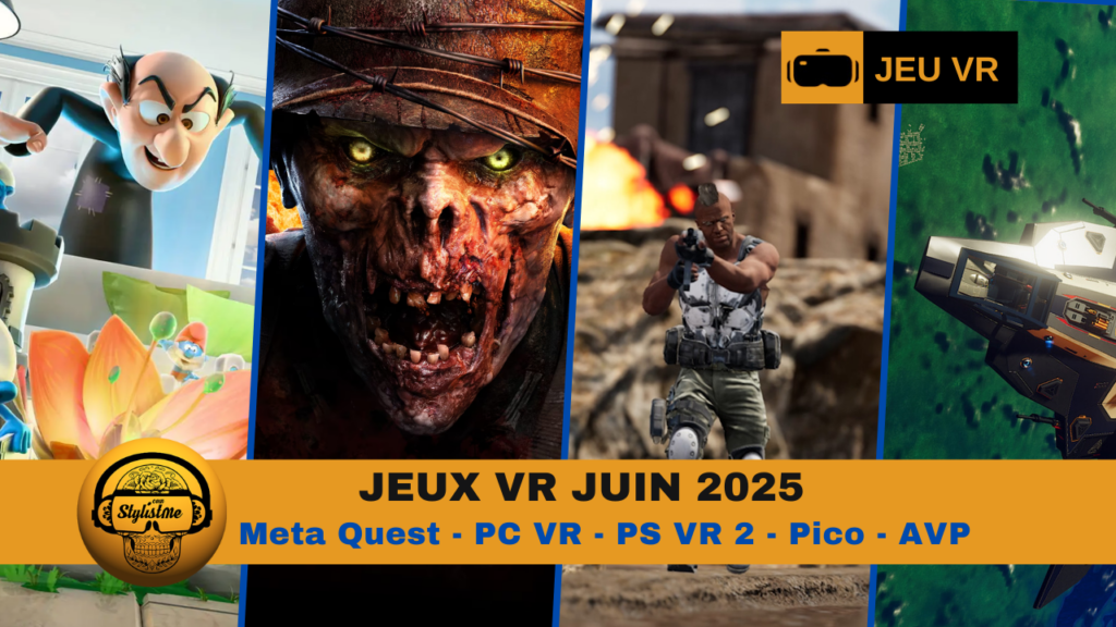 Jeux VR juin 2025 : nouveautés sur Meta Quest, PSVR2 et PCVR