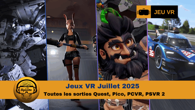Jeux VR juillet 2025 : sorties sur Meta Quest, PSVR2, PCVR, Pico
