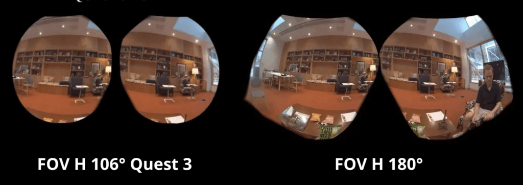 Meta FOV 180 : le rêve d'un champ de vision humain