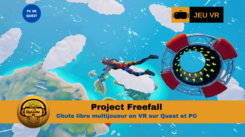 Project Freefall : chute libre multijoueur en VR sur Quest et PC