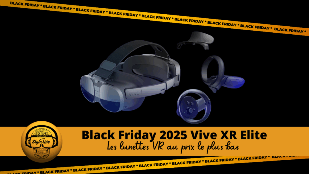 HTC VIVE XR Elite Black Friday 2025 : Chute à 699