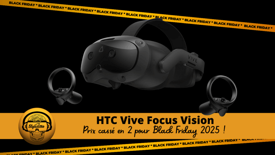 HTC VIVE Focus Vision Black Friday 2025 : Promo exceptionnelle