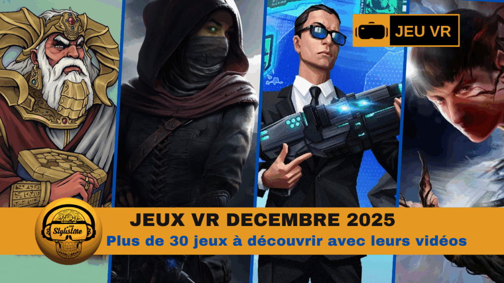 Jeux VR décembre 2025 : le plus gros mois gaming de l’année