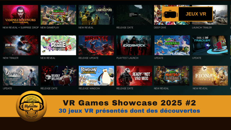 VR Games Showcase novembre 2025 : 30 annonces de jeux VR