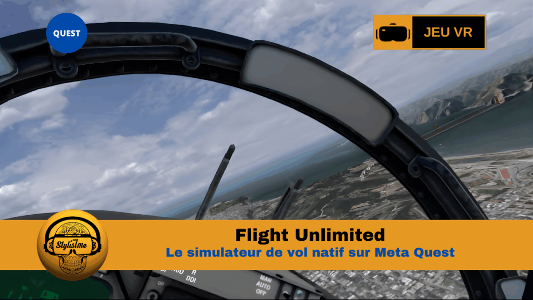 Flight Unlimited VR : simulateur de vol sur Meta Quest en natif