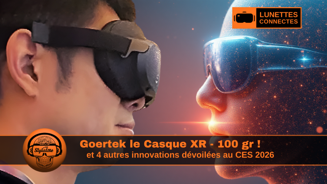Goertek : 5 dingueries AR VR XR au CES 2026