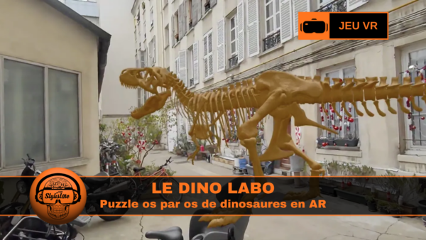 Le Dino Labo en VR mêle puzzles et dinosaures en XR